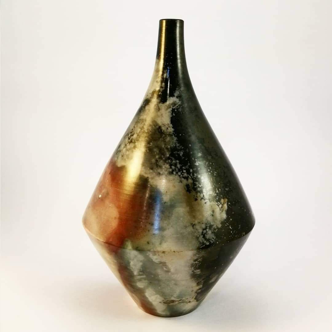 Smoke Fired Vessel - Richard Pullen's Studio