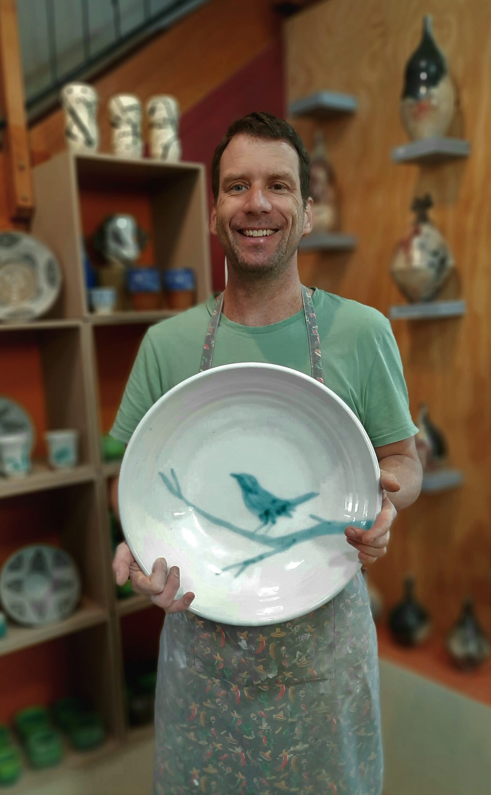 Robin In Rest - Richard Pullen's Studio